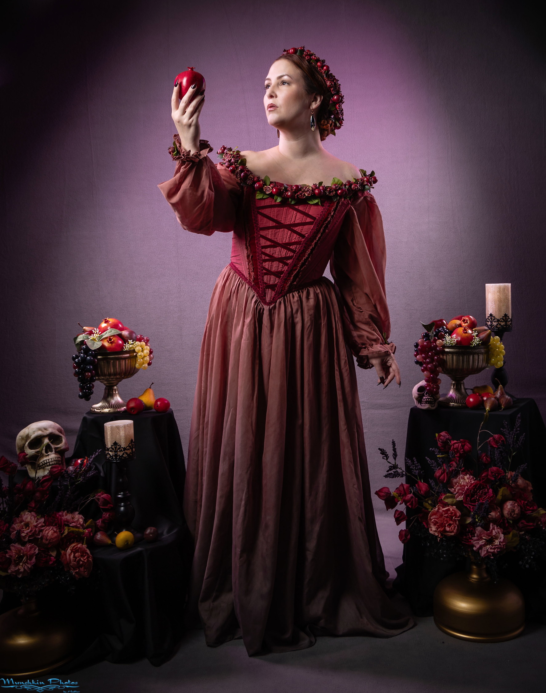 Pomegranate Dress Tutorial – Natalie Hanrion of Archaic Costumes and ...